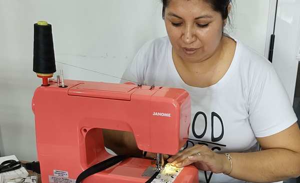 Costura creativa y colorida