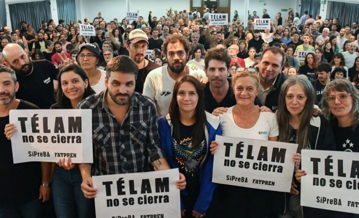 Alertan por el cierre de Télam Alertan por el cierre de Télam