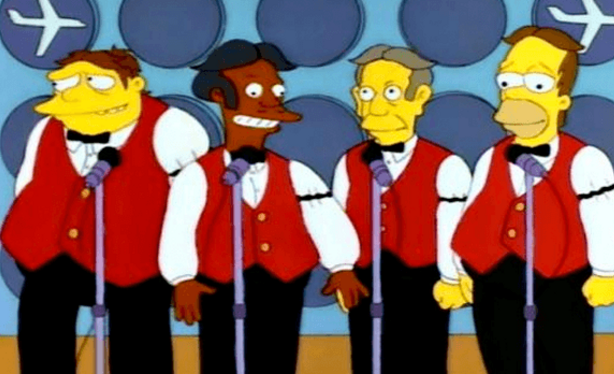 Grabó todas las voces de una canción de Los Simpson para dedicársela a ...