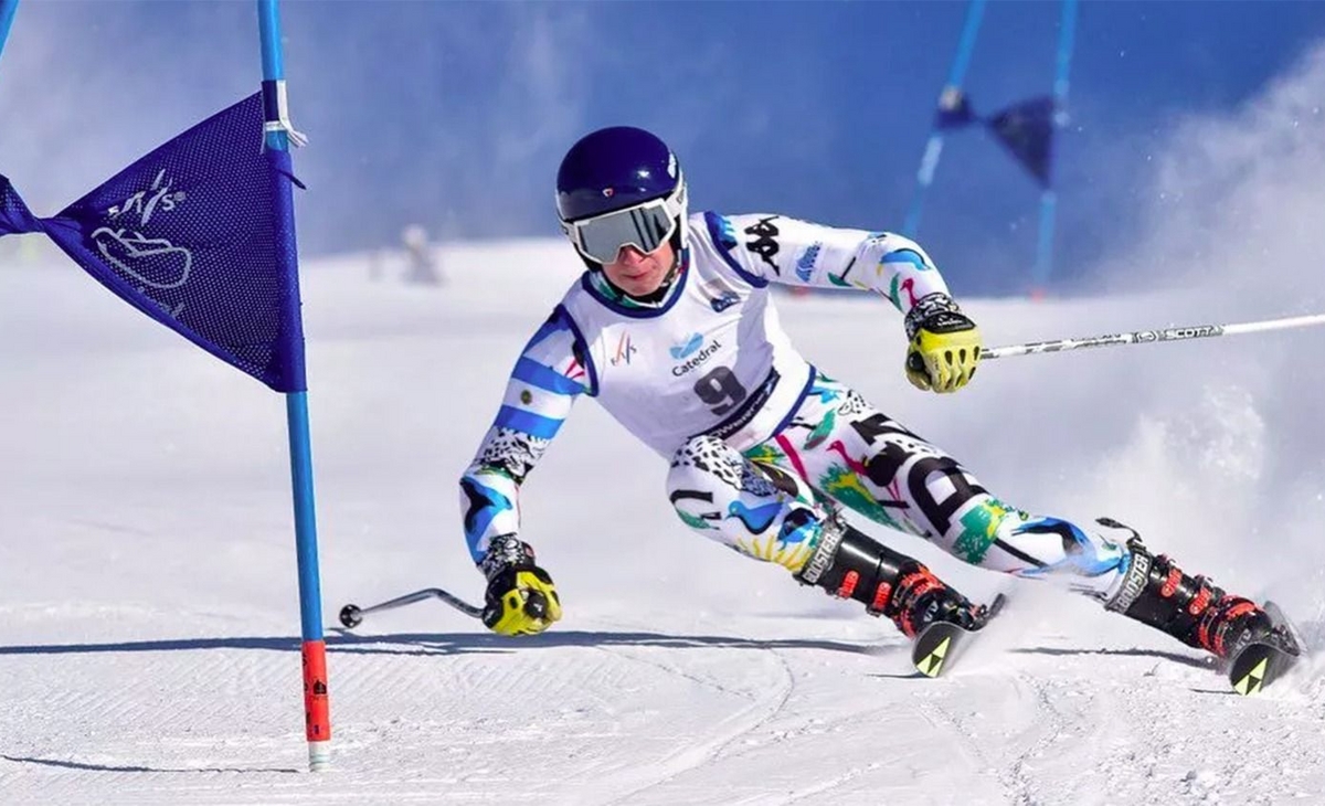 Pampeano en la selección nacional de ski