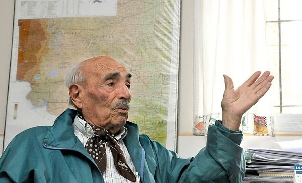 Murió Garay, el telegrafista que inició la gesta por el Atuel