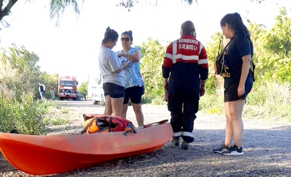 25 de Mayo: intensa búsqueda de un niño arrastrado por el río Colorado